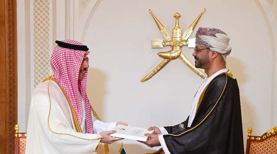 His Majesty Sultan Haitham receives written message from King of KSA ...