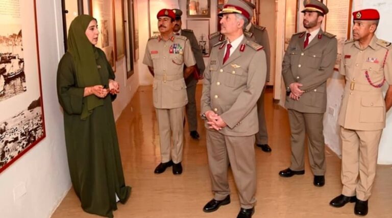 Commander of Qatari Emiri Land Forces Visits SAF Museum - Arabian Daily ...