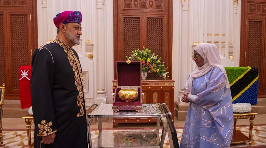 His Majesty The Sultan Hosts Dinner in Honour of Tanzanian President ...
