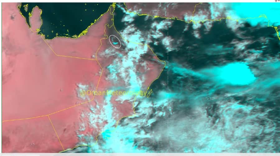 Weather alert: Chances of rainfall in coastal areas of Oman - Arabian ...
