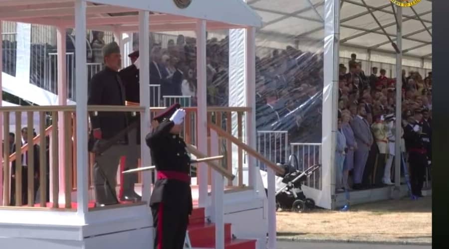 His Majesty the Sultan Patronizes Sandhurst Graduation Ceremony in UK ...