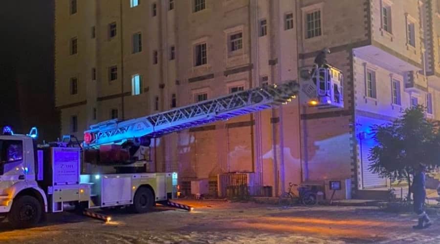 Fire breaks out in apartment in Salalah; 7 rescued - Arabian Daily News