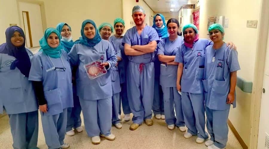 Oman’s Royal Hospital perform first gynecological surgery using vNOTES ...