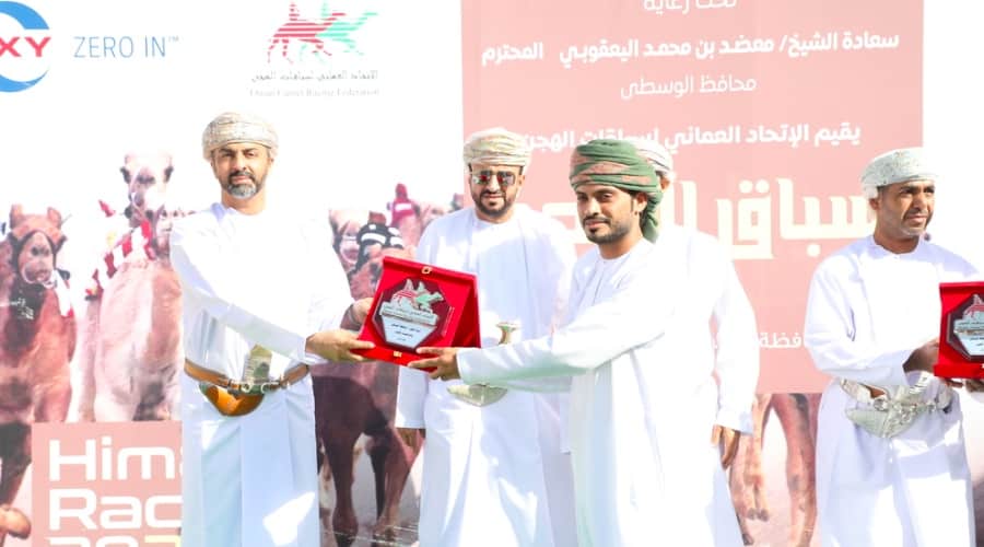 Camel race begins in Haima - Arabian Daily News