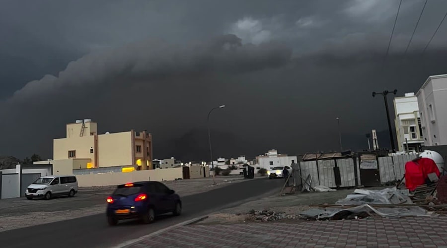 Oman’s CAA issues Weather alert (3) heavy thundershowers - Arabian ...