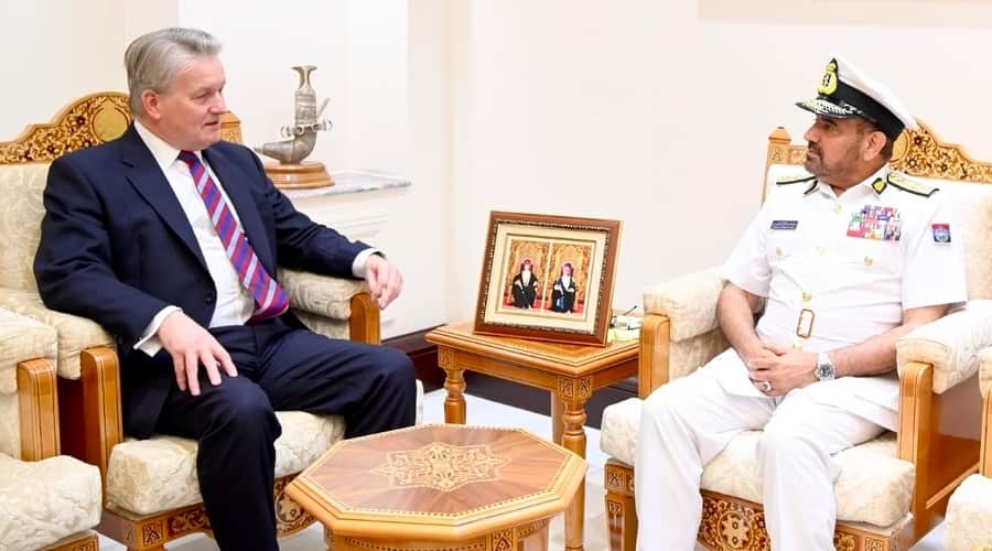 Oman’s SAF Chief of Staff Receives UK Military Official - Arabian Daily ...