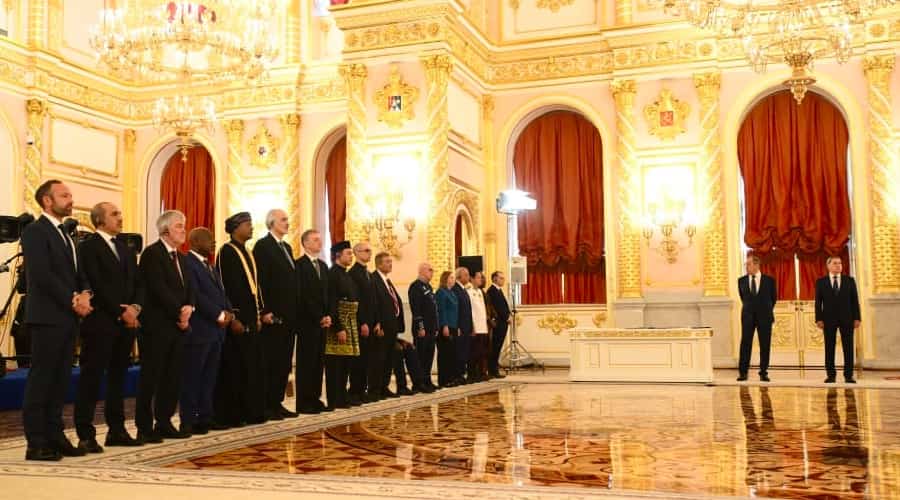 Oman's Ambassador to Russia Presents Credentials to President Putin ...