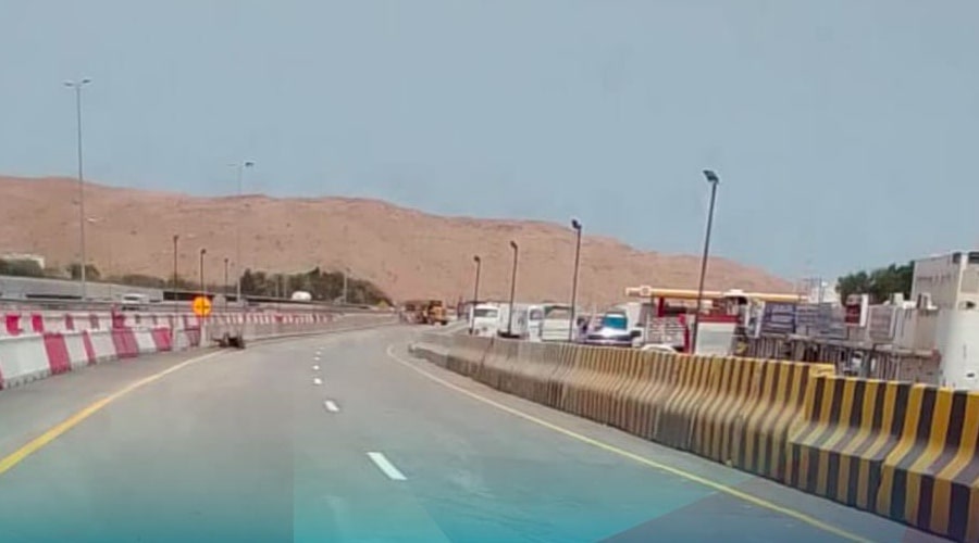 Temporary traffic diversion on Rusayl-Bidbid road begins - Arabian ...