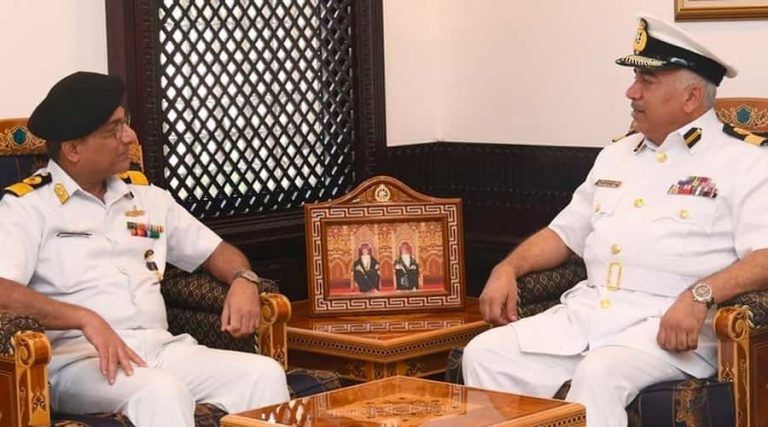 Royal Navy of Oman Acting Commander Receives Indian Military Delegation ...