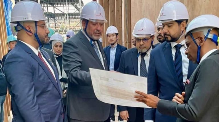 MoCIIP Minister visits Oman's Pavilion site in Japan - Arabian Daily News