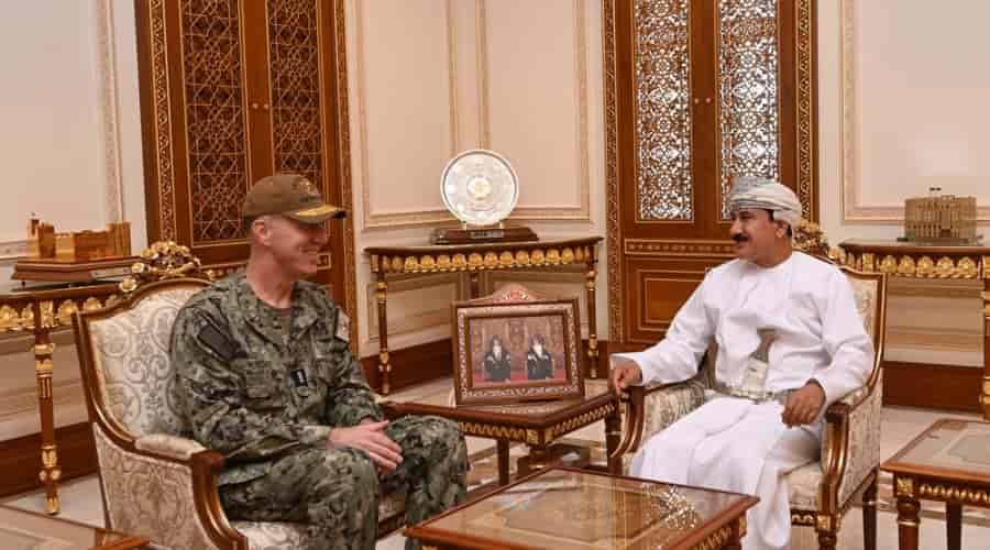 Oman’s Royal Office Minister Receives US Naval Commander to Discuss ...