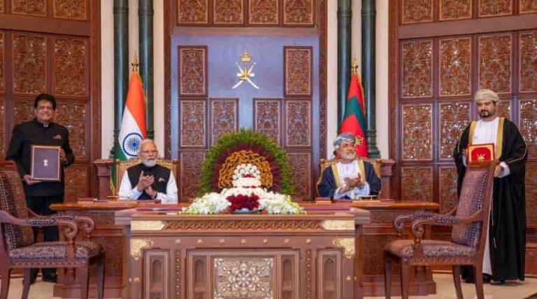 Oman and India Sign Comprehensive Economic Partnership Agreement ...